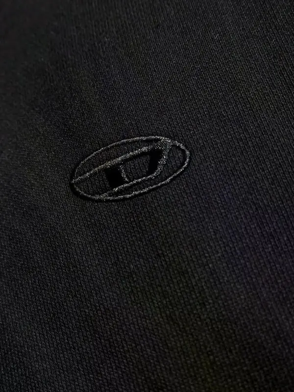 DIESEL® Logo Embroidered Hooded Sweatshirt