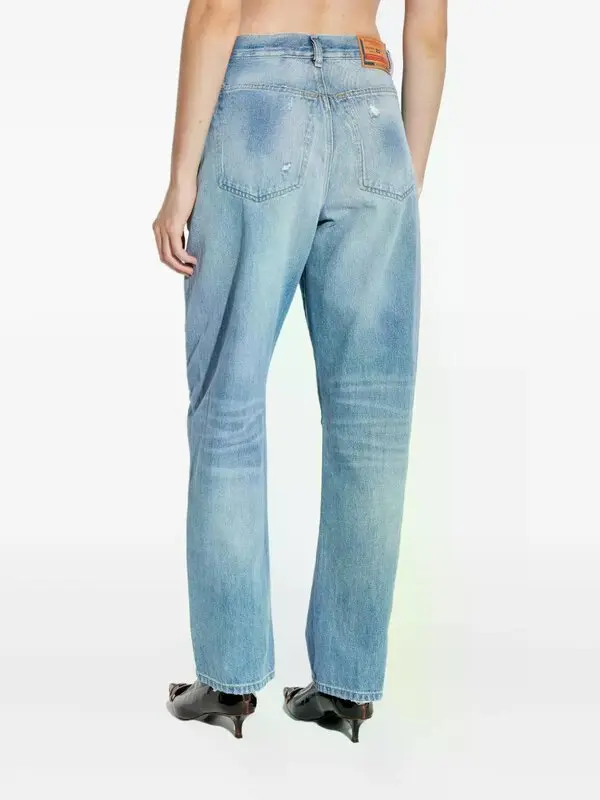 DIESEL® Distressed Loose Fit Jeans