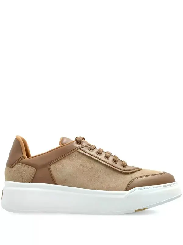 Max Mara Maxi Suede Sneakers - Brown