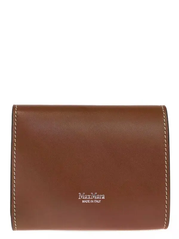 Max Mara Leather Compact Wallet