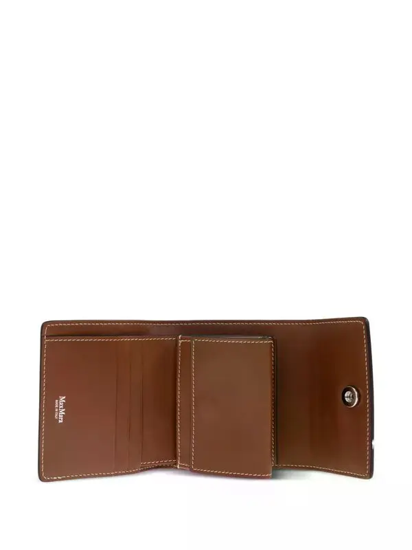 Max Mara Leather Compact Wallet