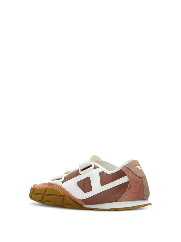 DIESEL® Panelled Strap Sneakers - Brown
