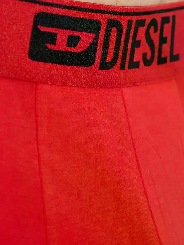 DIESEL® Logo-waistband Boxers - Red