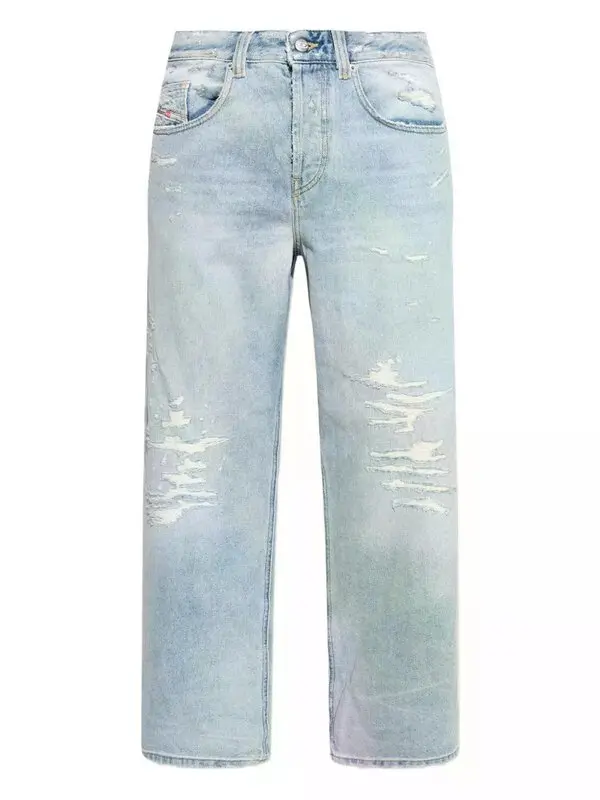 DIESEL® Distressed Cotton Jeans