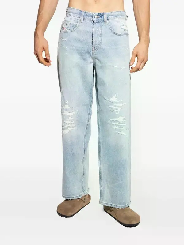 DIESEL® Distressed Cotton Jeans