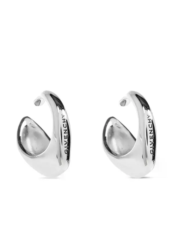 Givenchy Curved Ear Cuffs - Grey