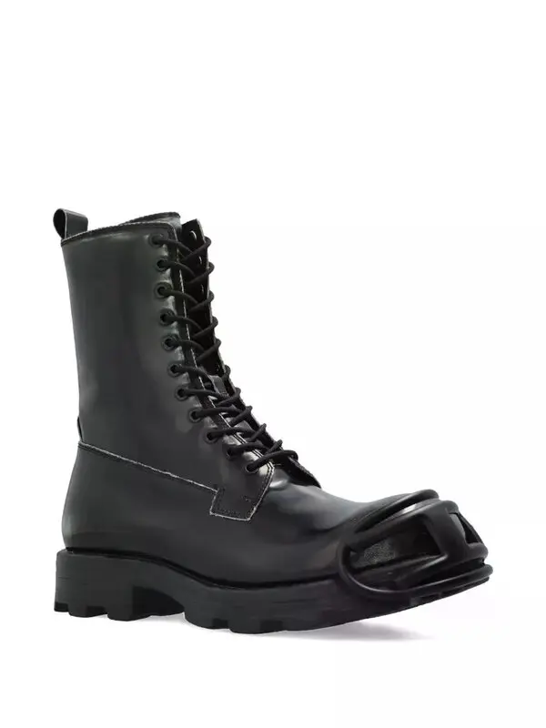 DIESEL® D-hammer Lace-up Boots - Black