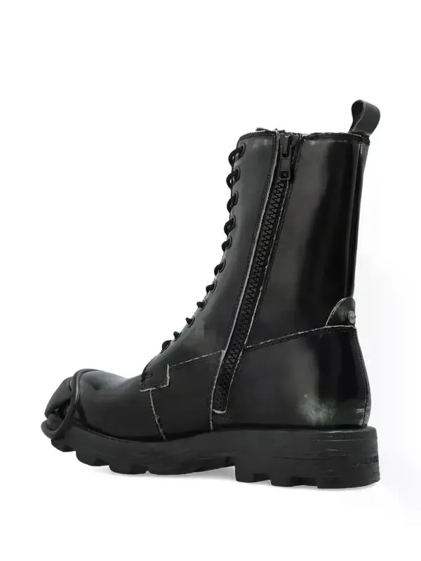 DIESEL® D-hammer Lace-up Boots - Black