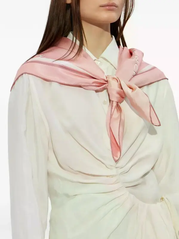 Givenchy Logo-print Scarf - Pink