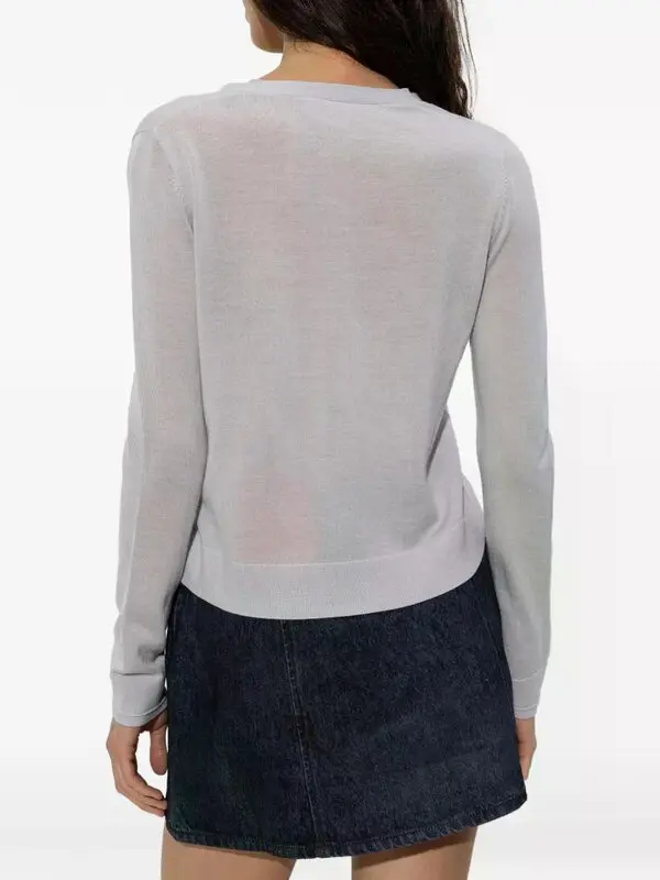 DIESEL® M-alima Buttoned Cardigan - Grey