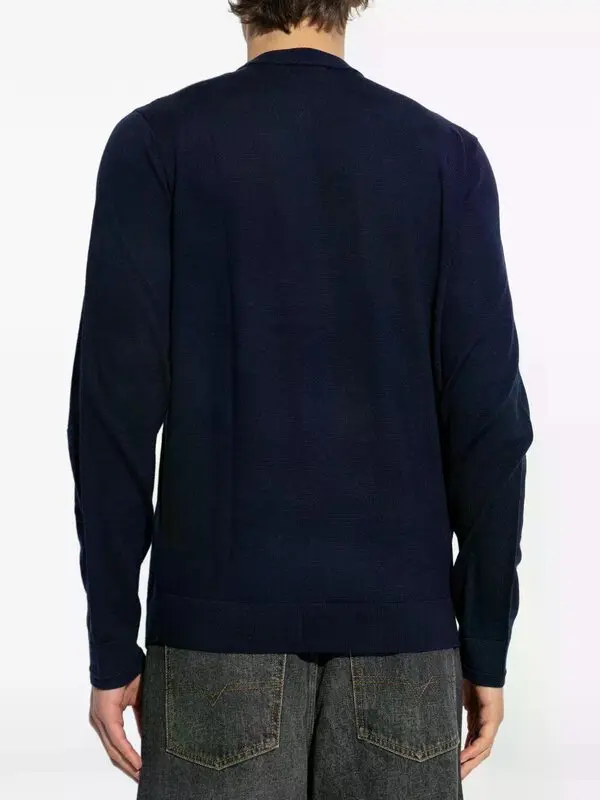 DIESEL® K-valiam Long-sleeved T-shirt - Blue