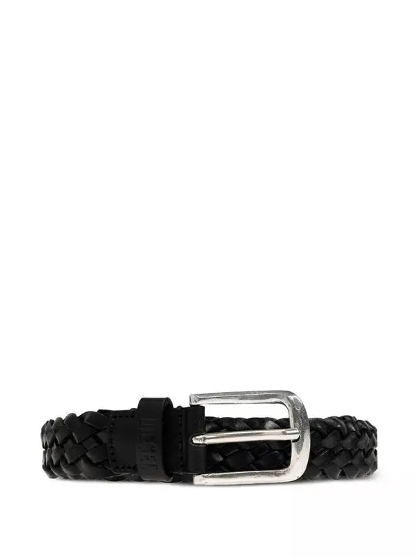 DIESEL® Braided Belt - Black