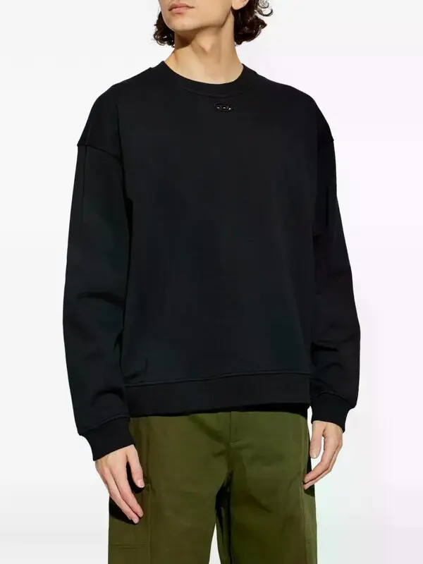 DIESEL® Logo Cotton Sweater