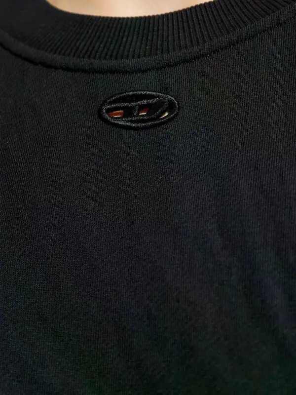 DIESEL® Logo Cotton Sweater