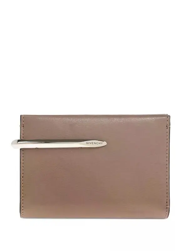 Givenchy Pinch-line Leather Wallet - Brown