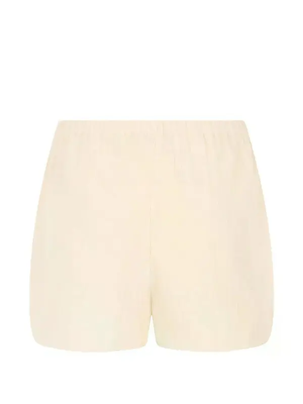 KRISTINA TI Ribbed Elasticated Shorts