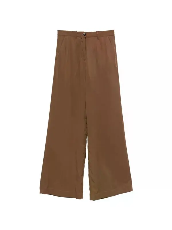 NINE:INTHE:MORNING Nadia Palazzo Pants - Brown