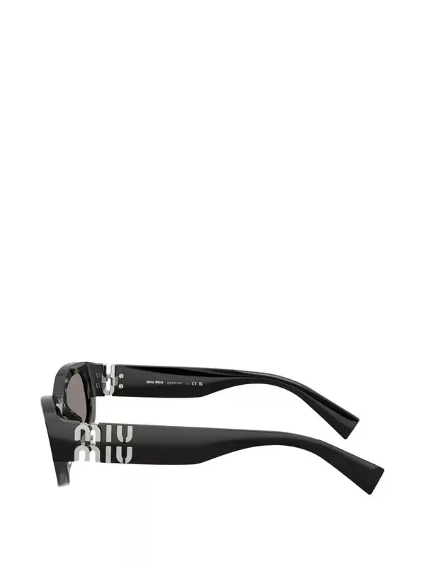 Miu Miu Rectangle Sunglasses - Black
