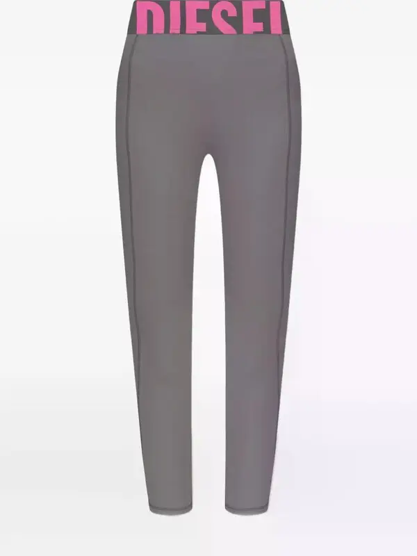 DIESEL® Adeline Logo-waistband Leggings