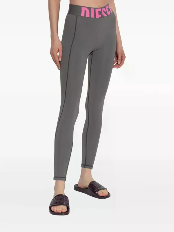 DIESEL® Adeline Logo-waistband Leggings