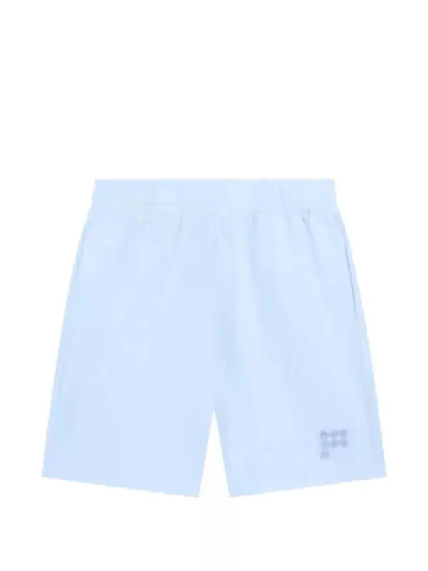 PANGAIA Logo-patch Cotton Shorts