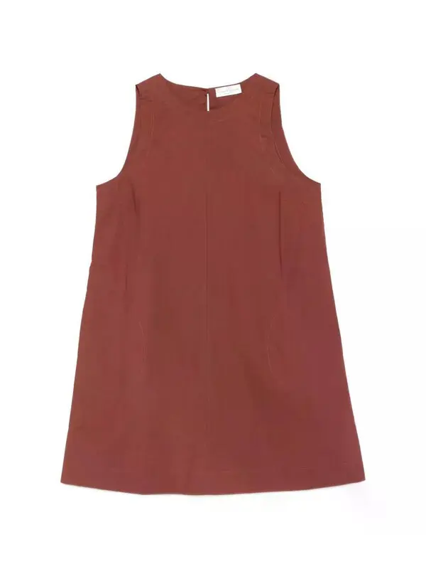 ROBERTO COLLINA A-line Mini Dress - Brown