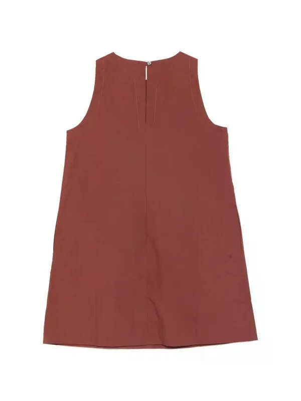 ROBERTO COLLINA A-line Mini Dress - Brown