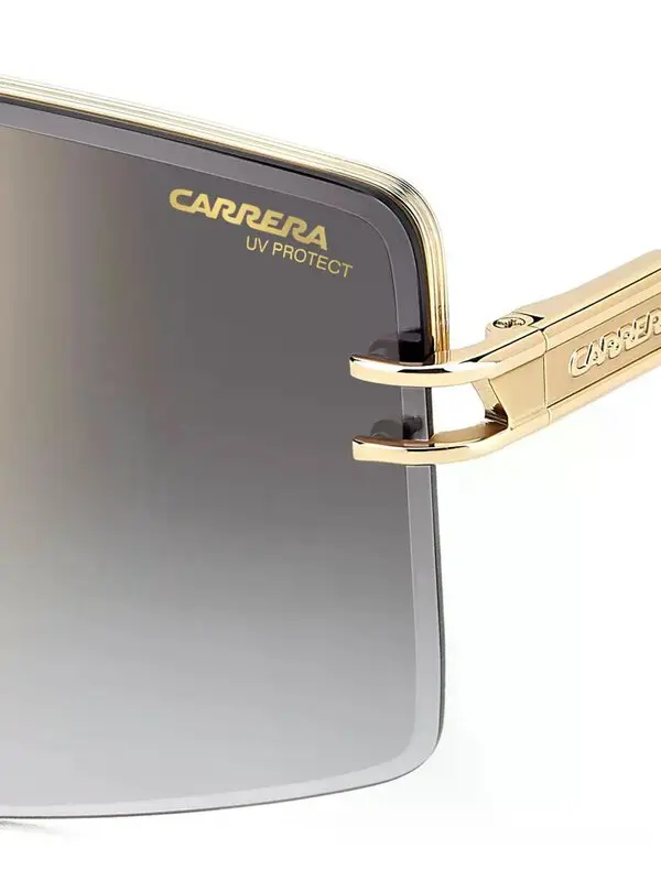 Carrera Eyewear Geometric Frame Sunglasses - Gold