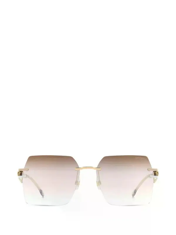 Carrera Eyewear Oversized Sunglasses - Gold