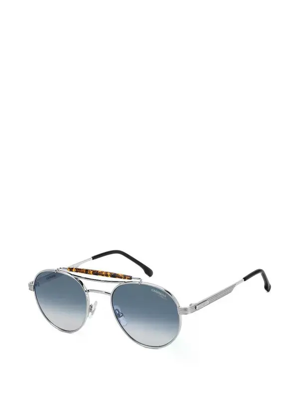 Carrera Eyewear Pilot Frame Sunglasses - Silver