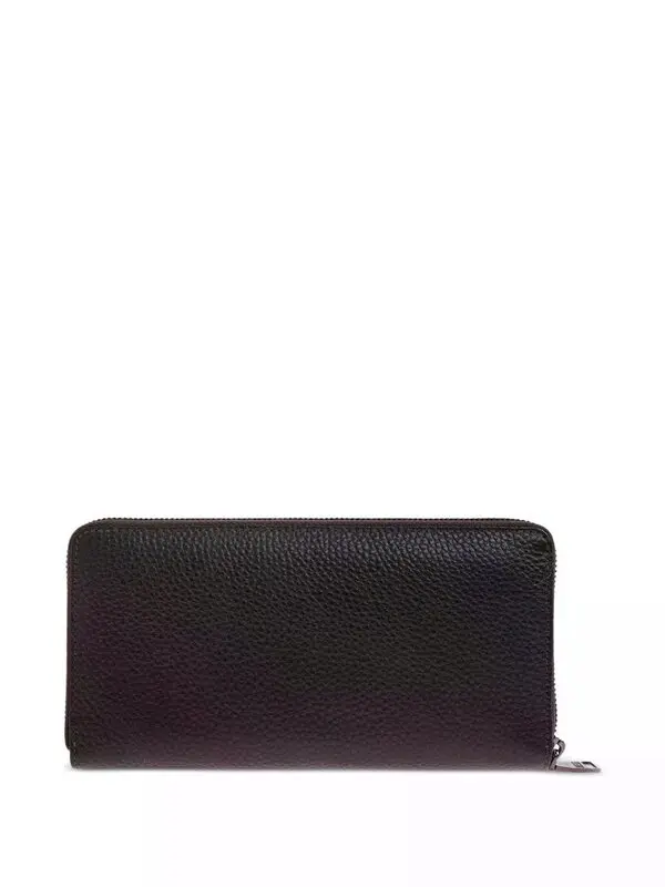 DIESEL® Logo Zip Wallet - Brown