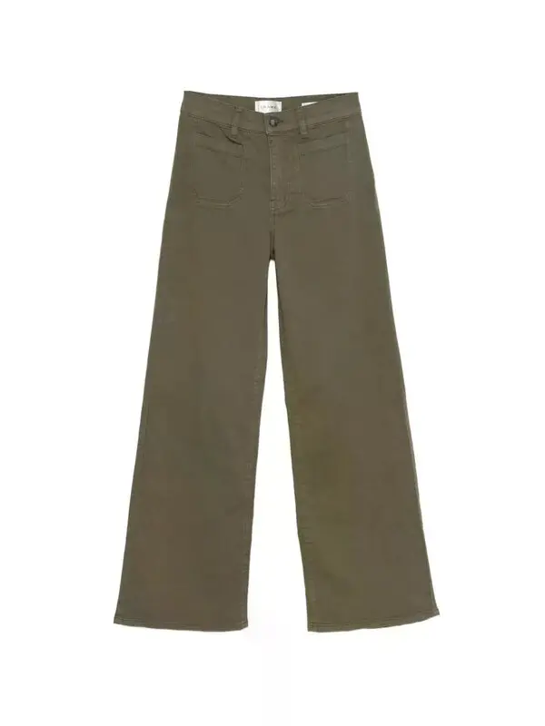 FRAME Modernist Wide Leg Jeans