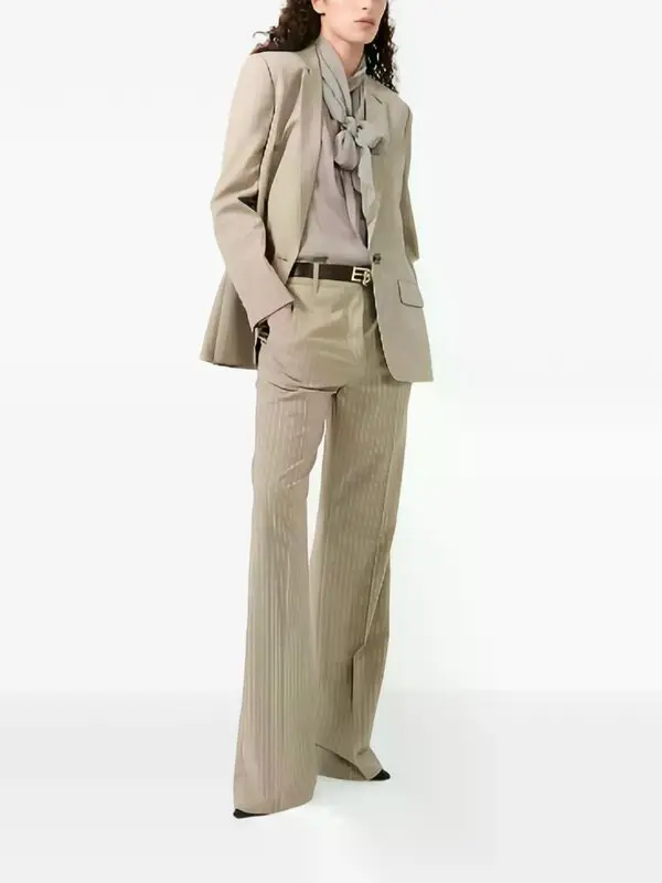 Barbara Bui Pinstripe-pattern Wide Leg Trousers