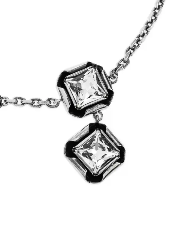 Givenchy Crystal-embellished Square-cut Necklace