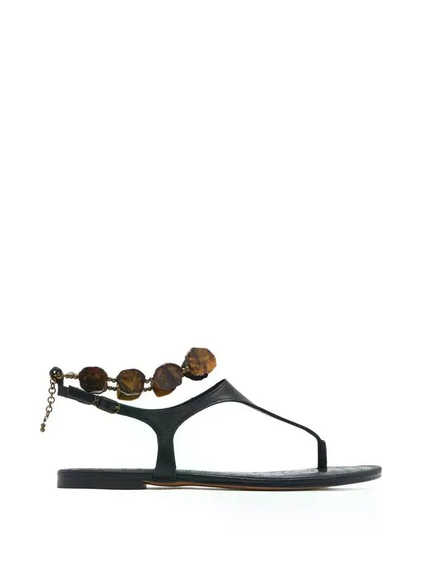 Sam Edelman Canna Thong Sandals - Black