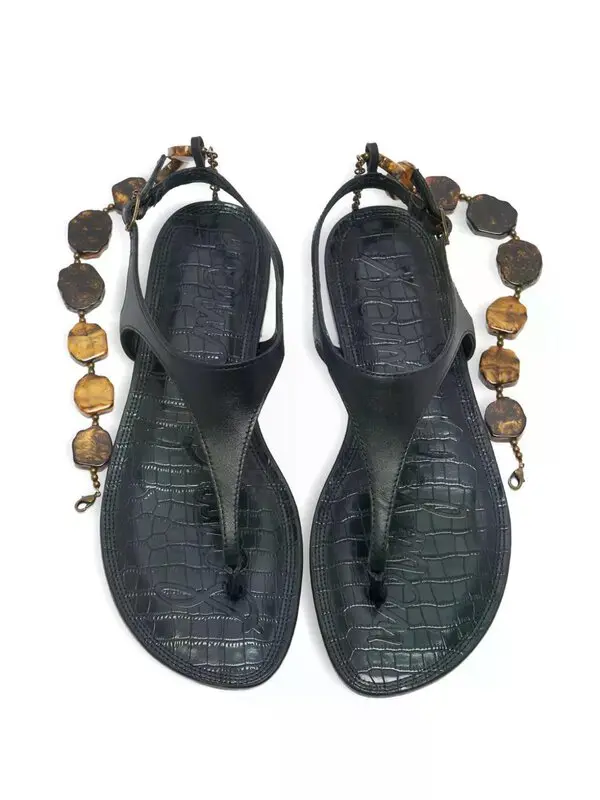 Sam Edelman Canna Thong Sandals - Black