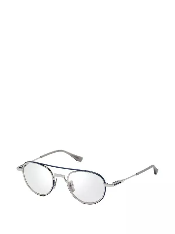 Dita Ethyx Double-bridge Glasses - Silver