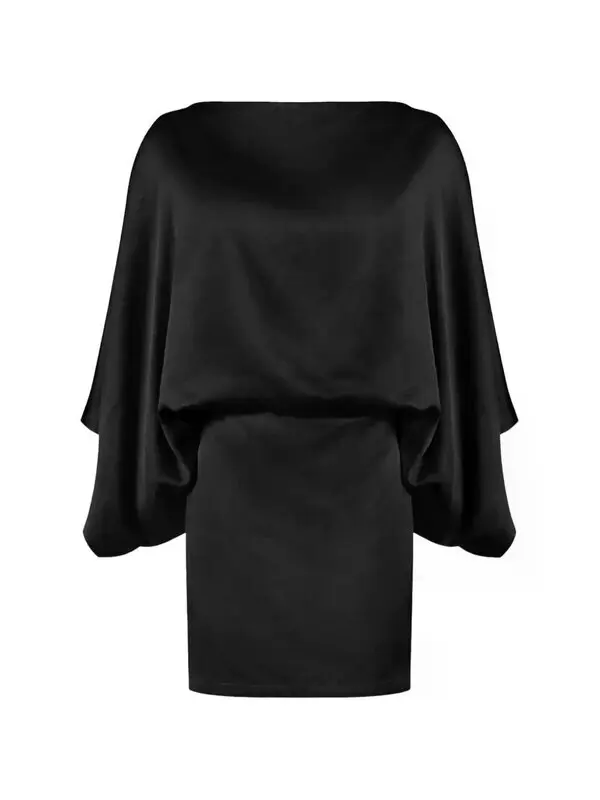NINEMINUTES The Macha Draped Mini Dress