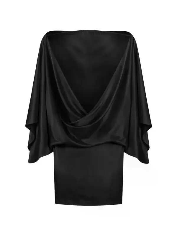 NINEMINUTES The Macha Draped Mini Dress