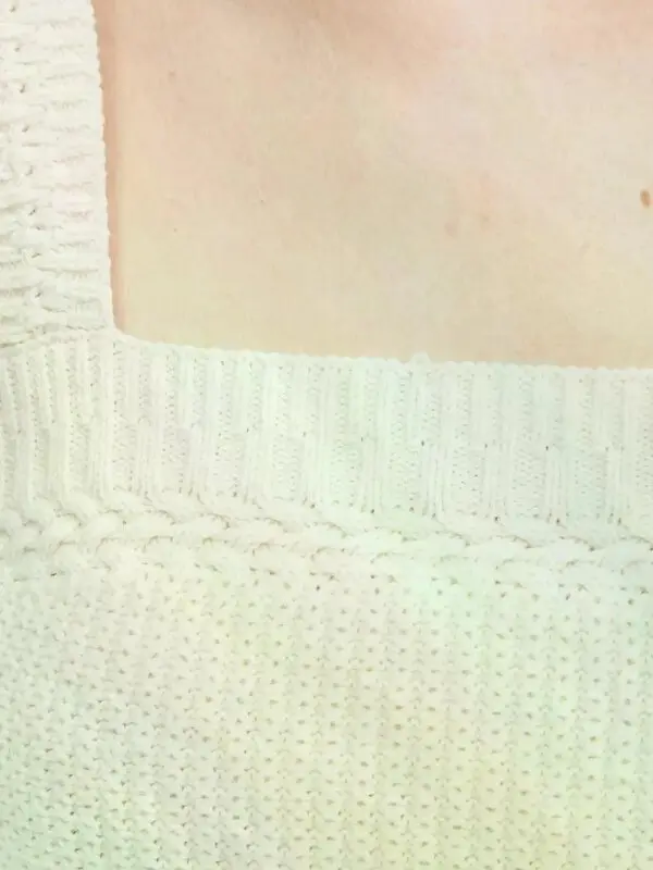 Guess Cable-knit Ribbed Top