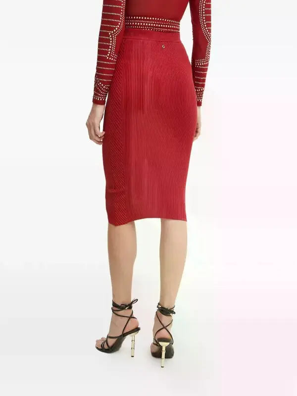 Guess Ribbed Knit Pencil Skirt