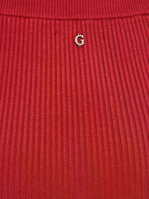Guess Ribbed Knit Pencil Skirt