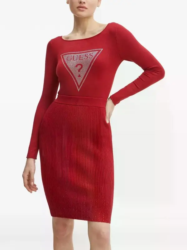Guess Ribbed Mini Skirt