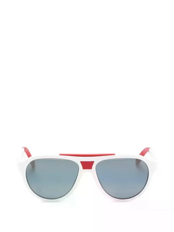 Vuarnet Browline Sunglasses - White