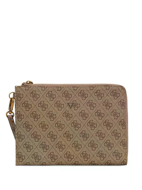 Guess Mini Milano 4g Clutch Bag - Neutrals