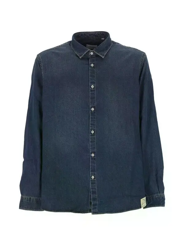 FAMILY FIRST Long-sleeve Denim Shirt