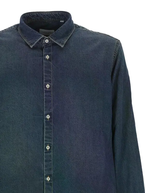 FAMILY FIRST Long-sleeve Denim Shirt