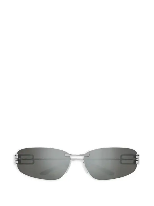 Balenciaga Gossip D-frame Sunglasses - Silver