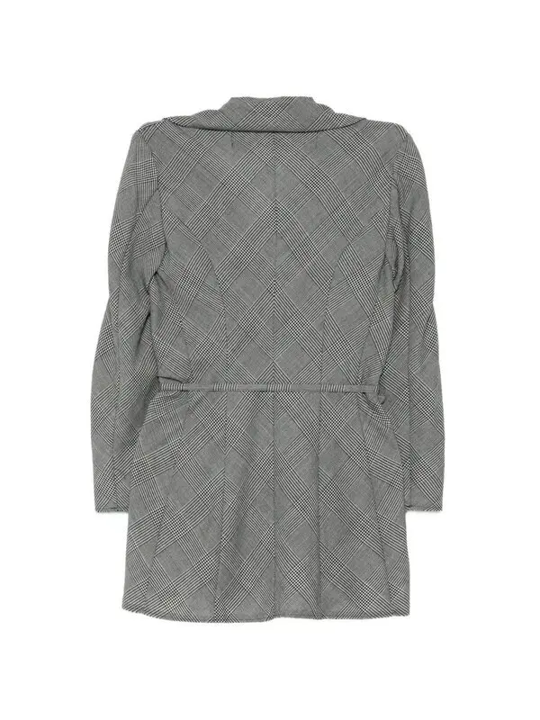 Junya Watanabe Plaid Jacket With Tie Fastening