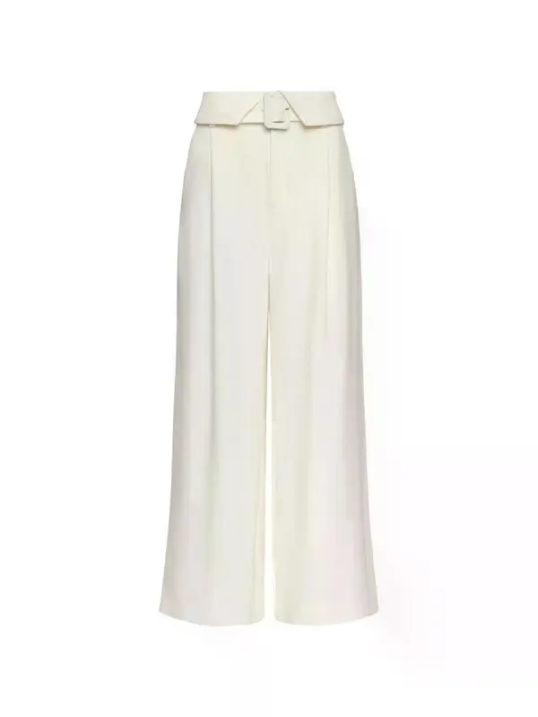 Cinq À Sept Lorena Buckle Belt Trousers - Neutrals